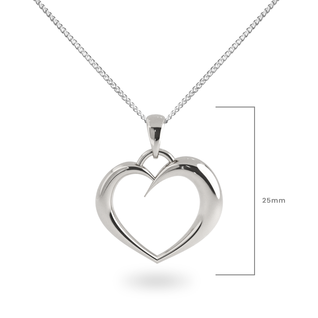 Puffy Heart - Corazón tubular sólido– Elegance la